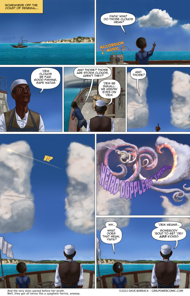 Grrl Power #1082 – Incoming! – Grrl Power