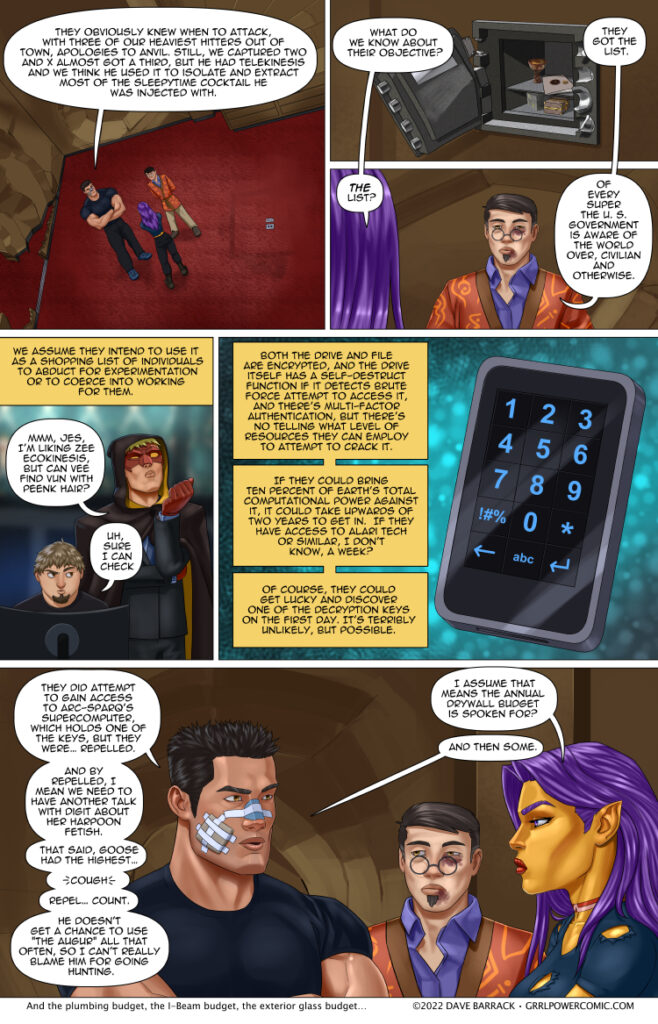 Grrl Power #1088 – Password is “drowssap” – Grrl Power