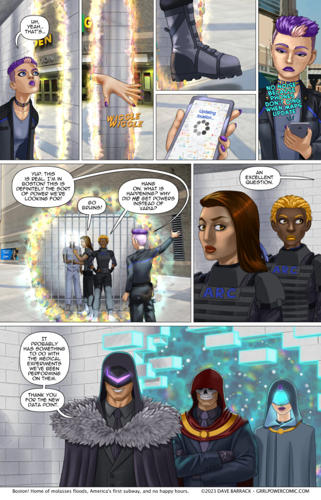 Grrl Power #1116 – Boston express – Grrl Power