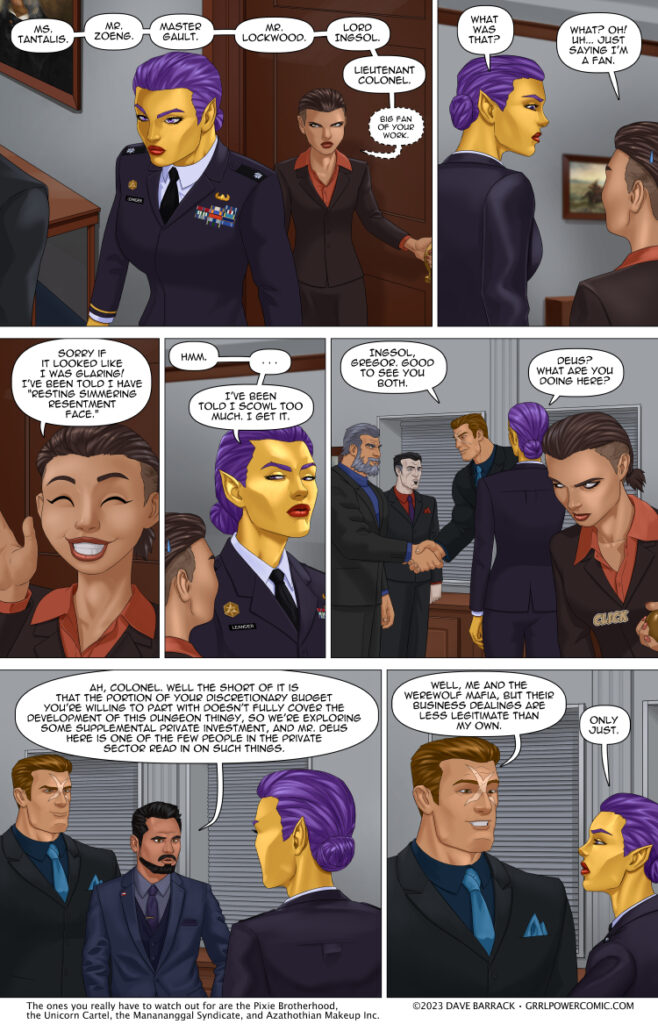 Grrl Power #1173 – Meeting meetup – Grrl Power