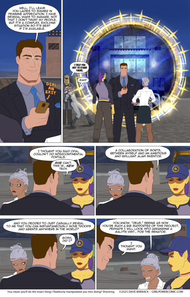 Grrl Power #1342 – I’ll show you yours – Grrl Power