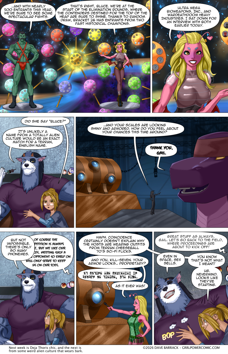 Grrl Power #1426 – A sedate tailgate – Grrl Power